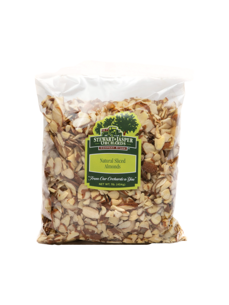 Natural Sliced Almonds – Stewart & Jasper Orchards